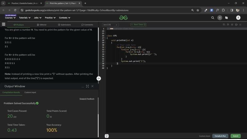 #java #algorithms #coding #codingchallenge #geeksforgeeks | Sai Krishna ... #java #algorithms #coding #codingchallenge #geeksforgeeks | Sai Krishna ...