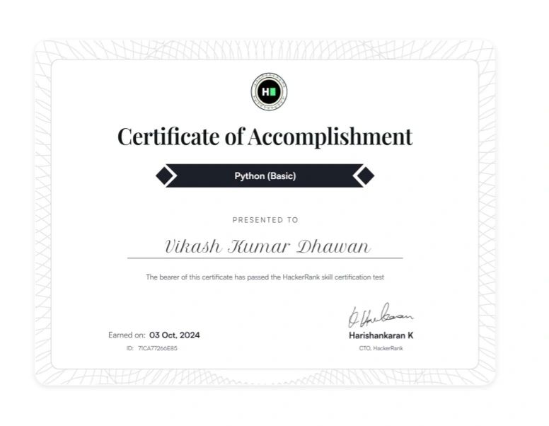 Vikash Kumar Dhawan on LinkedIn: #python #programming #coding # ... Vikash Kumar Dhawan on LinkedIn: #python #programming #coding # ...