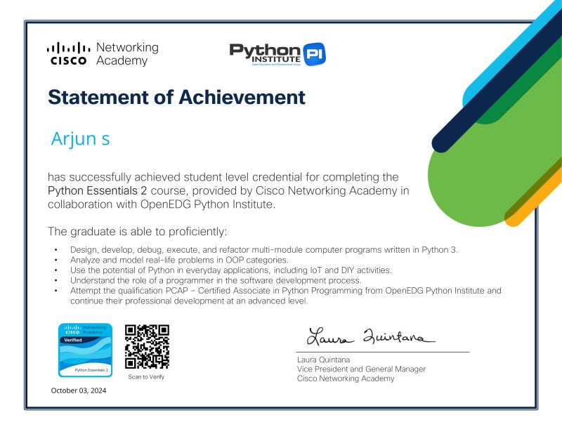 Arjun S on LinkedIn: #programming #objectoriented #oop #automation # ... Arjun S on LinkedIn: #programming #objectoriented #oop #automation # ...