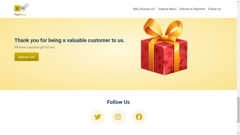 How I improved my Food Munch website with #WebDevelopment | Avinash ... How I improved my Food Munch website with #WebDevelopment | Avinash ...