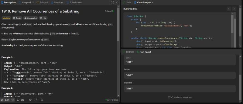 🌟 Day 26: 100 Days of LeetCode Challenge 🚀 String Manipulation using ... 🌟 Day 26: 100 Days of LeetCode Challenge 🚀 String Manipulation using ...