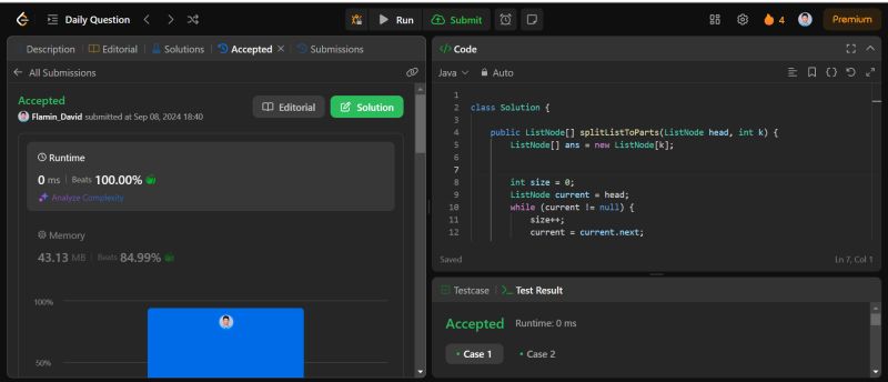 FLAMIN DAVID on LinkedIn: #30daysofcode #leetcode FLAMIN DAVID on LinkedIn: #30daysofcode #leetcode