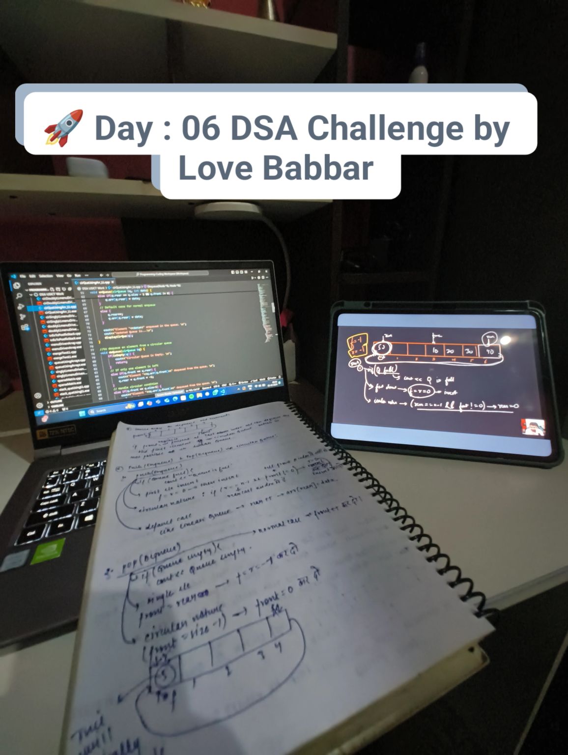 Subrat Kumar Singh on LinkedIn: #dsa #lovebabbar #queues #circularqueue ... Subrat Kumar Singh on LinkedIn: #dsa #lovebabbar #queues #circularqueue ...