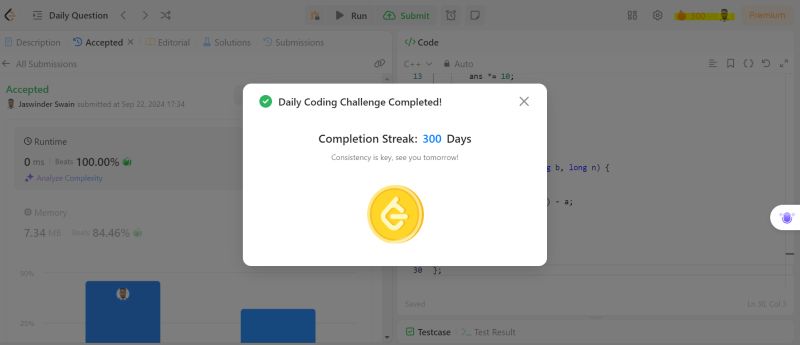 Jaswinder Swain on LinkedIn: #leetcode #coding #ai #python #java #cpp # ... Jaswinder Swain on LinkedIn: #leetcode #coding #ai #python #java #cpp # ...