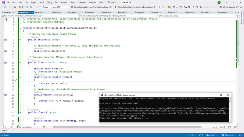 Srushti Battise on LinkedIn: #programmer #coding #microsoft #csharp # ... Srushti Battise on LinkedIn: #programmer #coding #microsoft #csharp # ...