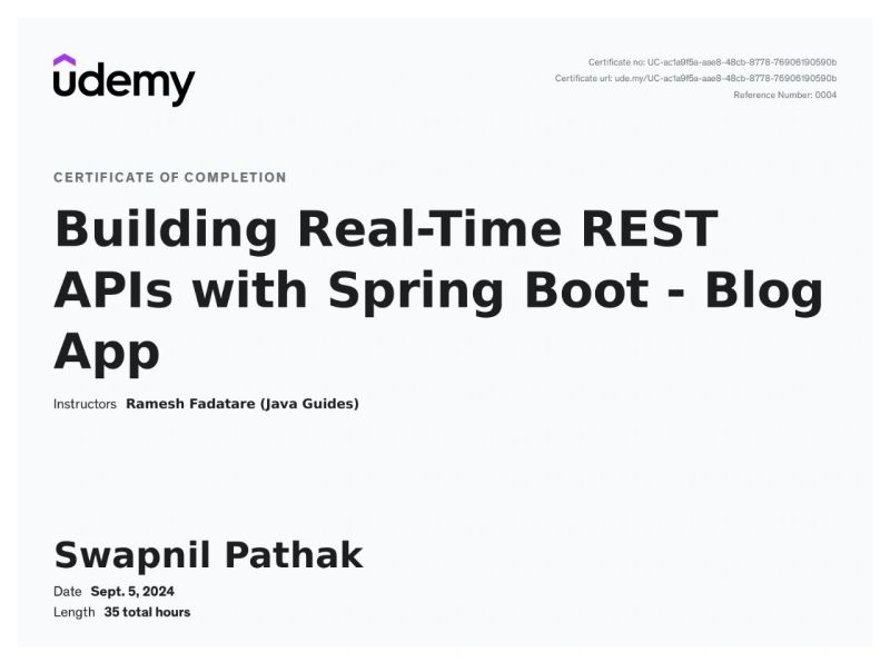 Swapnil Pathak on LinkedIn: #springboot #restapi #aws #docker # ... Swapnil Pathak on LinkedIn: #springboot #restapi #aws #docker # ...