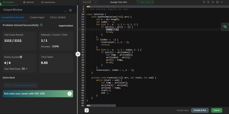 Om Sharma on LinkedIn: #dsa #geeksforgeeks #problemsolving # ... Om Sharma on LinkedIn: #dsa #geeksforgeeks #problemsolving # ...