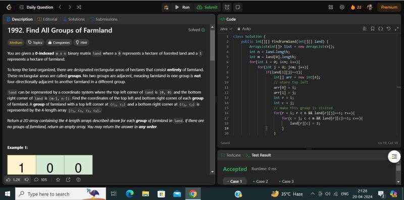 Amit Mishra on LinkedIn: #Day15 of the leetcode challenge which is Find ... Amit Mishra on LinkedIn: #Day15 of the leetcode challenge which is Find ...