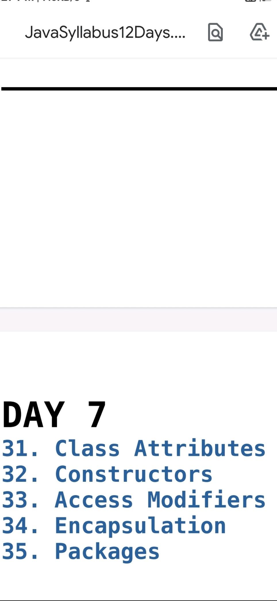 I have successfully completed Day 7of Day 12-java Learning⭐ Stay ... I have successfully completed Day 7of Day 12-java Learning⭐ Stay ...