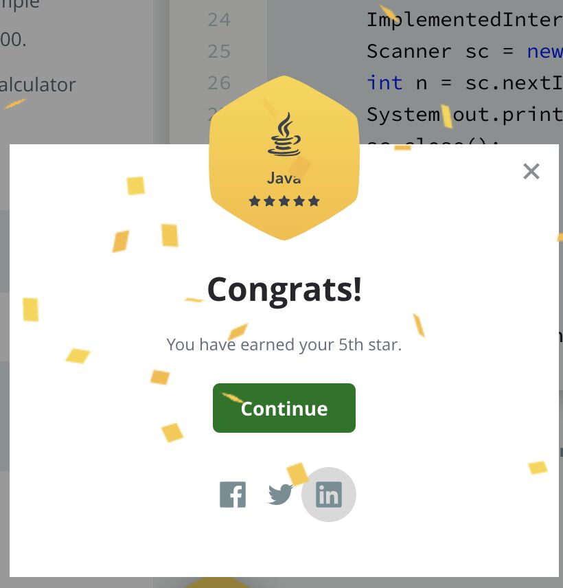 Vinod Chaudhari on LinkedIn: #java #coding #hackerrank #problemsolver Vinod Chaudhari on LinkedIn: #java #coding #hackerrank #problemsolver