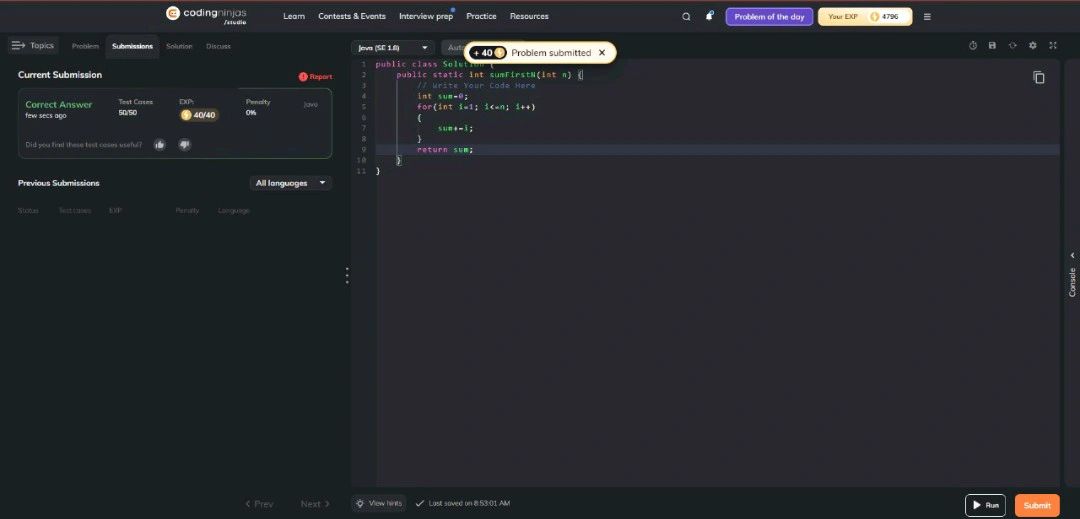Ashish Ranjan on LinkedIn: #ninjaslayground #codingninjas # ... Ashish Ranjan on LinkedIn: #ninjaslayground #codingninjas # ...