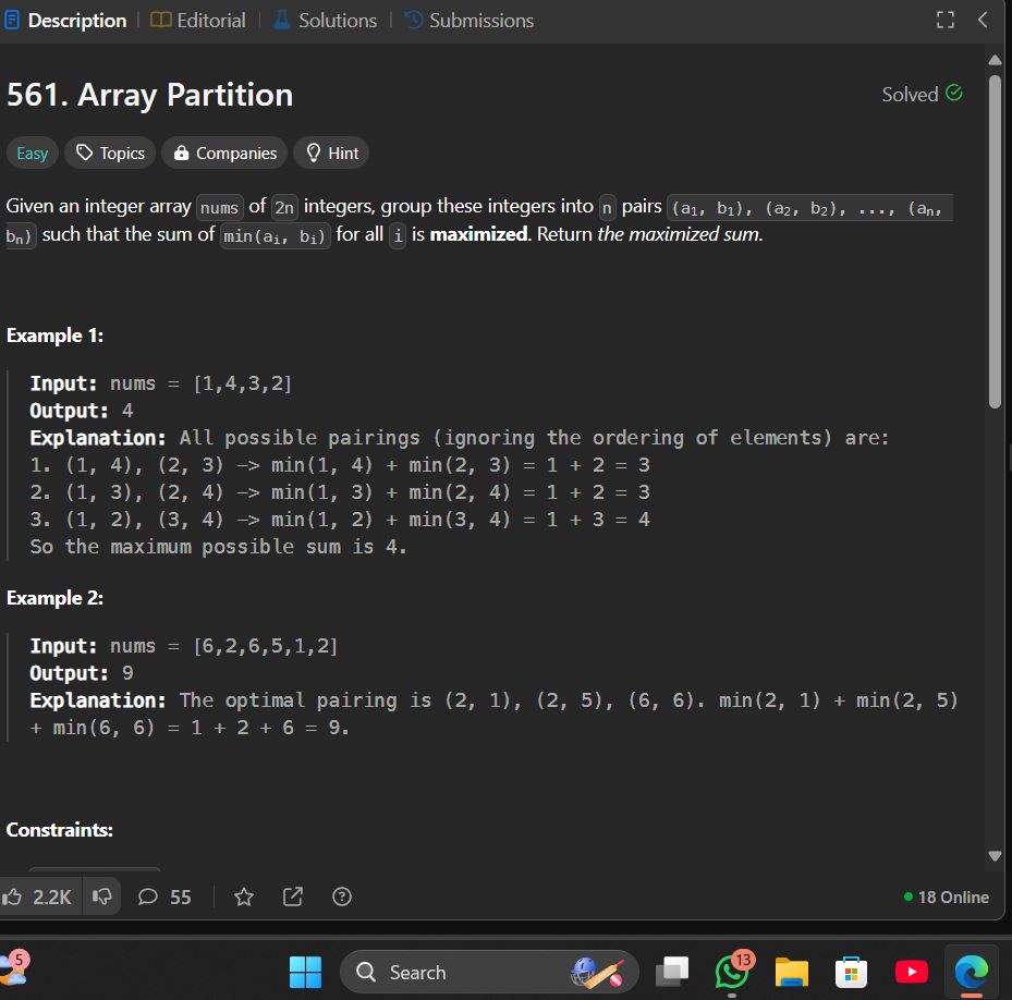 #dsa #arraysorting #leetcode #codingjourney #problemsolving… | Vinay ... #dsa #arraysorting #leetcode #codingjourney #problemsolving… | Vinay ...