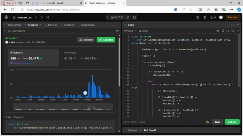 Sri hari on LinkedIn: #leetcode #problemsolving #codinglife #robotics # ... Sri hari on LinkedIn: #leetcode #problemsolving #codinglife #robotics # ...