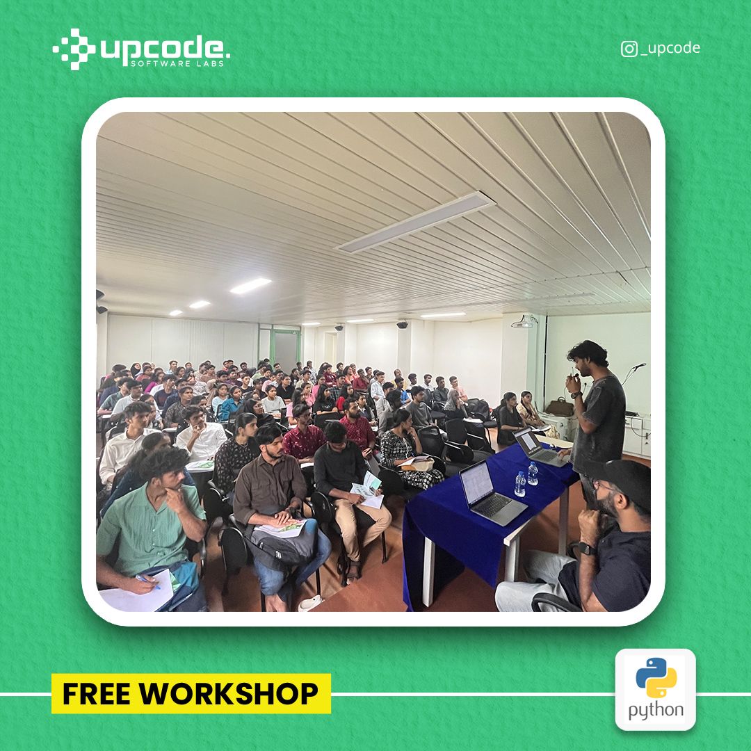 Upcode Software Labs on LinkedIn: #workshop #python #careergoals # ... Upcode Software Labs on LinkedIn: #workshop #python #careergoals # ...