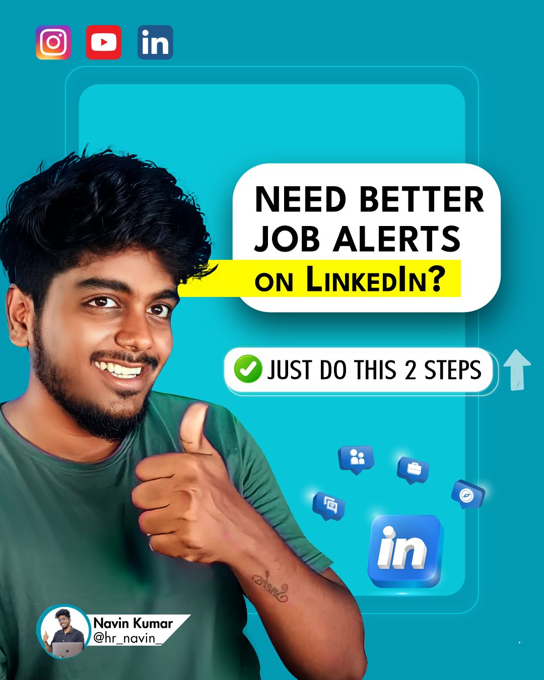How to get job alerts on LinkedIn | Navin kumar (Hr_Navin) posted on ... How to get job alerts on LinkedIn | Navin kumar (Hr_Navin) posted on ...