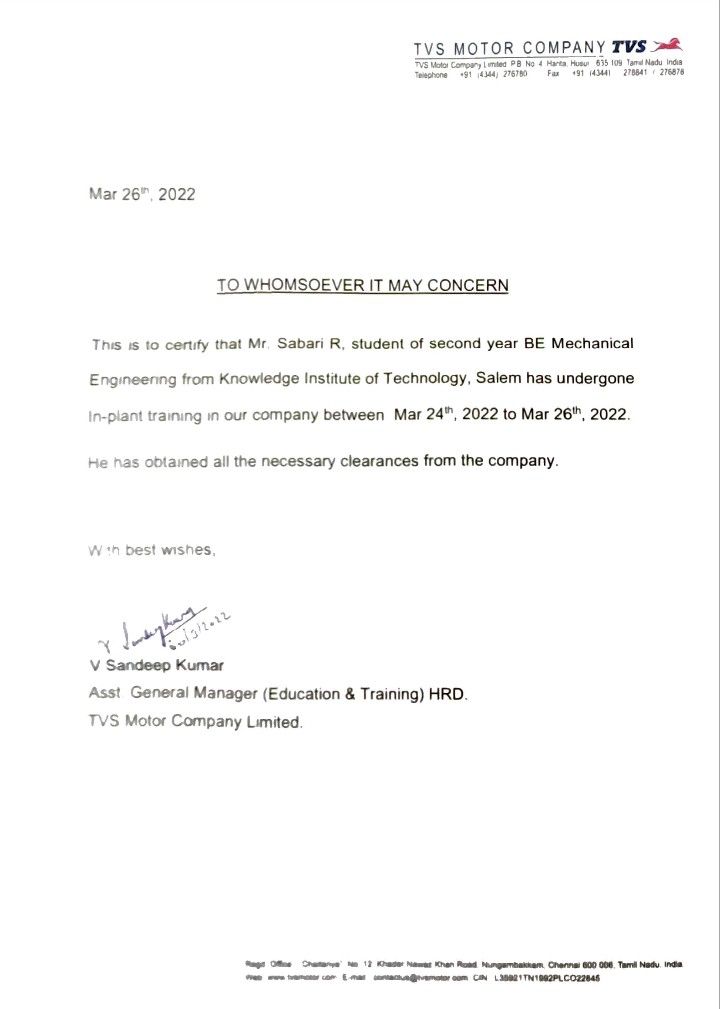 SABARI R posted on LinkedIn SABARI R posted on LinkedIn