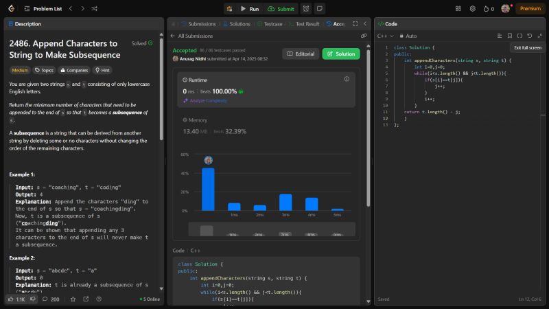#day31 #100daysofcode #leetcode #100daysofcode | Anurag Nidhi #day31 #100daysofcode #leetcode #100daysofcode | Anurag Nidhi