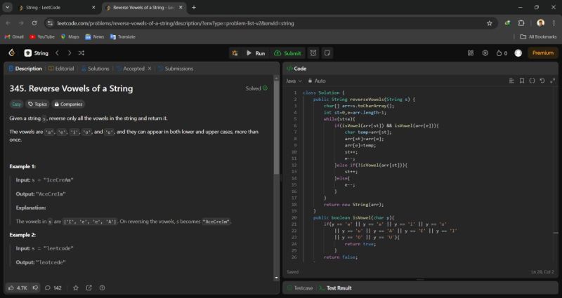 RANIT DAS on LinkedIn: #leetcode #strings #java #dsa RANIT DAS on LinkedIn: #leetcode #strings #java #dsa