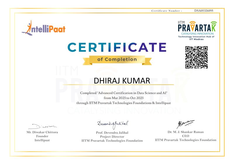 Dhiraj Kumar on LinkedIn: #datascience #artificialintelligence # ... Dhiraj Kumar on LinkedIn: #datascience #artificialintelligence # ...