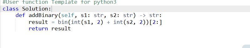Sana Pavani on LinkedIn: #python #dsa #binaryarithmetic #geeksforgeeks ... Sana Pavani on LinkedIn: #python #dsa #binaryarithmetic #geeksforgeeks ...