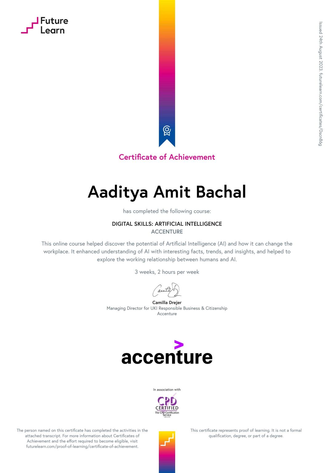 #accenture #ai #artificialintelligence | Aditya Bachal #accenture #ai #artificialintelligence | Aditya Bachal