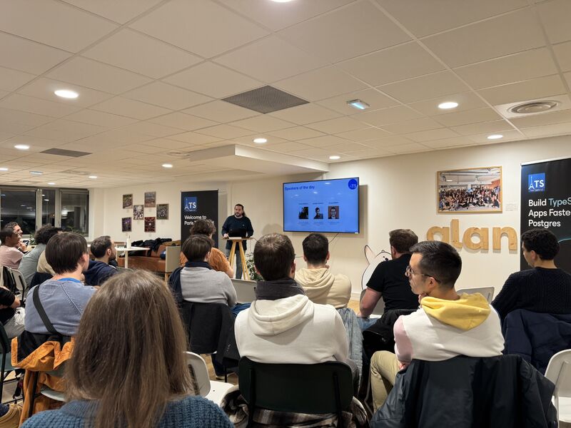 Baptiste Alexandre on LinkedIn: #typescript #javascript #meetup # ... Baptiste Alexandre on LinkedIn: #typescript #javascript #meetup # ...