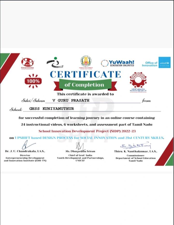 Guru Prasath posted on LinkedIn Guru Prasath posted on LinkedIn