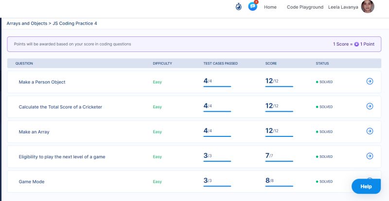 Leela Lavanya Rayudu on LinkedIn: #javascript #learning #ccbp #nxtwave Leela Lavanya Rayudu on LinkedIn: #javascript #learning #ccbp #nxtwave