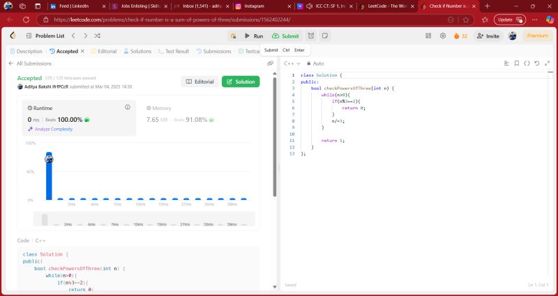 Aditya Bakshi on LinkedIn: #leetcode #problemsolving # ... Aditya Bakshi on LinkedIn: #leetcode #problemsolving # ...