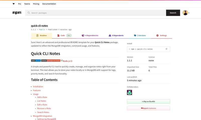 Ankit . on LinkedIn: #npm #cli #opensource #nodejs #javascript # ... Ankit . on LinkedIn: #npm #cli #opensource #nodejs #javascript # ...