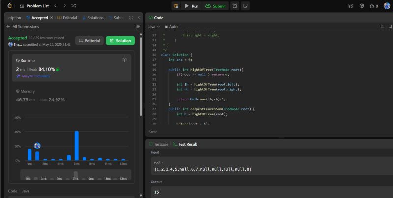 #100daysofcode #100daysofcode #leetcode #binarytree #java #dfs ... #100daysofcode #100daysofcode #leetcode #binarytree #java #dfs ...
