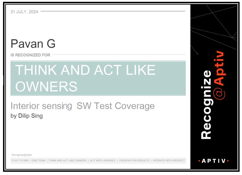 Pavan G on LinkedIn: #1st_award Pavan G on LinkedIn: #1st_award