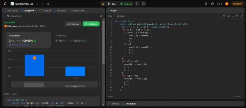 Priyanka K on LinkedIn: #day1 #leetcode #problemsolving #codingjourney ... Priyanka K on LinkedIn: #day1 #leetcode #problemsolving #codingjourney ...