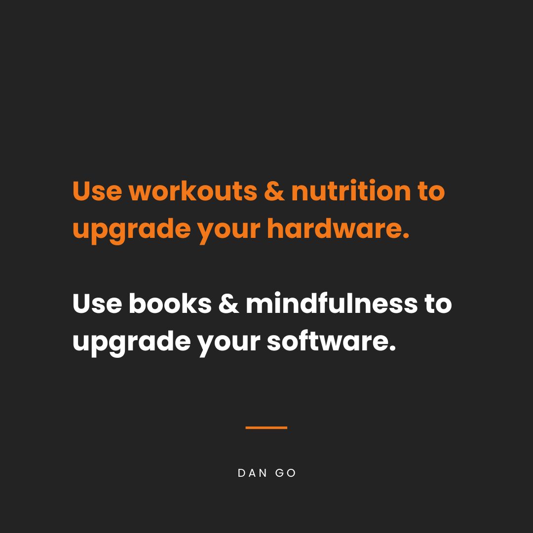 Dan Go on LinkedIn: Your body is the most advanced piece of machinery ... Dan Go on LinkedIn: Your body is the most advanced piece of machinery ...