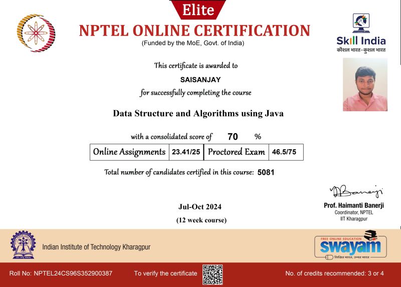 #nptel #datastructures #algorithms #java #lifelonglearning # ... #nptel #datastructures #algorithms #java #lifelonglearning # ...