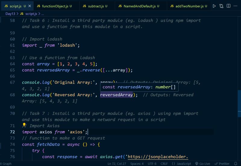 Ranjeet Gupta on LinkedIn: #30daysofjavascript Ranjeet Gupta on LinkedIn: #30daysofjavascript