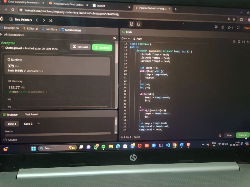 Chetan Jaiswal on LinkedIn: #30daysofcode #leetcode #codingchallenge # ... Chetan Jaiswal on LinkedIn: #30daysofcode #leetcode #codingchallenge # ...