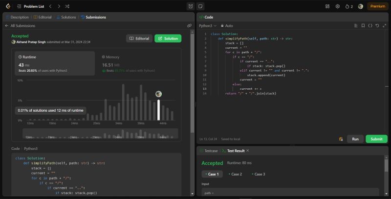 Akhand Pratap Singh on LinkedIn: #30daydsachallenge #python #leetcode # ... Akhand Pratap Singh on LinkedIn: #30daydsachallenge #python #leetcode # ...