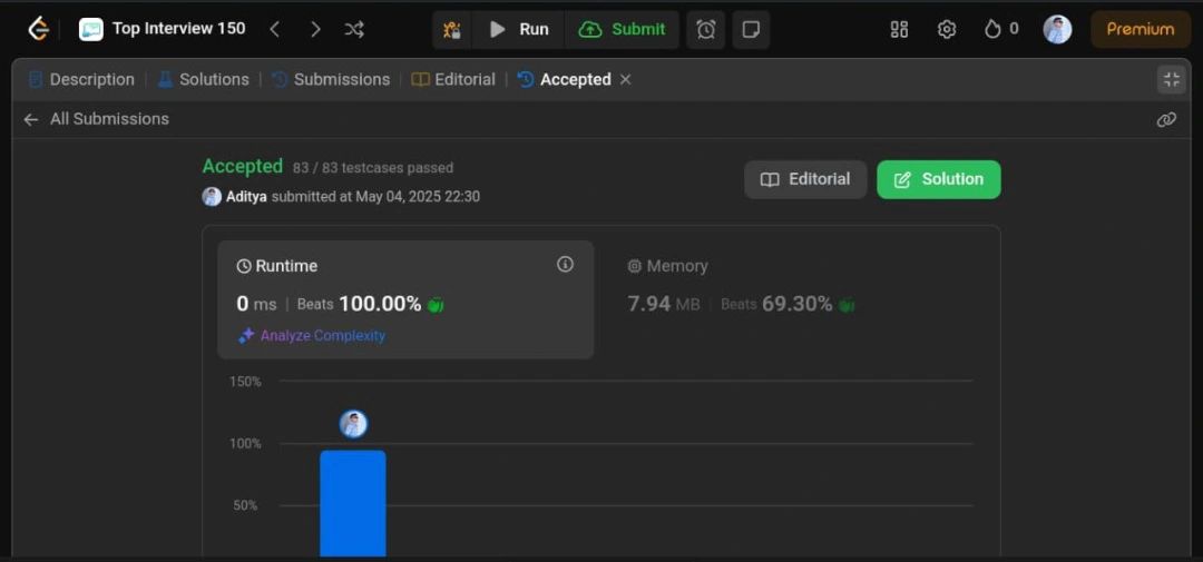 #leetcode #codingchallenge #day22 #dsa #interviewprep #100daysofcode ... #leetcode #codingchallenge #day22 #dsa #interviewprep #100daysofcode ...