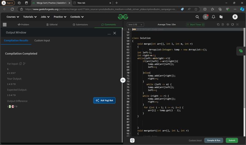 Divy Prakash pandey on LinkedIn: #codingjourney #dsa #divideandconquer ... Divy Prakash pandey on LinkedIn: #codingjourney #dsa #divideandconquer ...