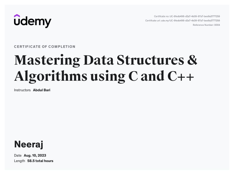 Neeraj B on LinkedIn: #dsa #datastructuresandalgorithms #codingjourney ... Neeraj B on LinkedIn: #dsa #datastructuresandalgorithms #codingjourney ...