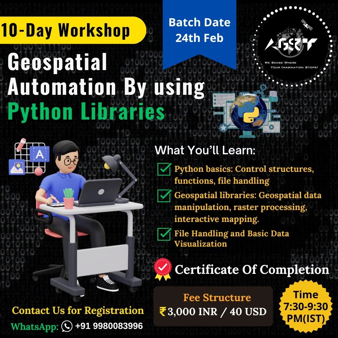 Vijay K on LinkedIn: Geospatial Automation by using python libraries Vijay K on LinkedIn: Geospatial Automation by using python libraries