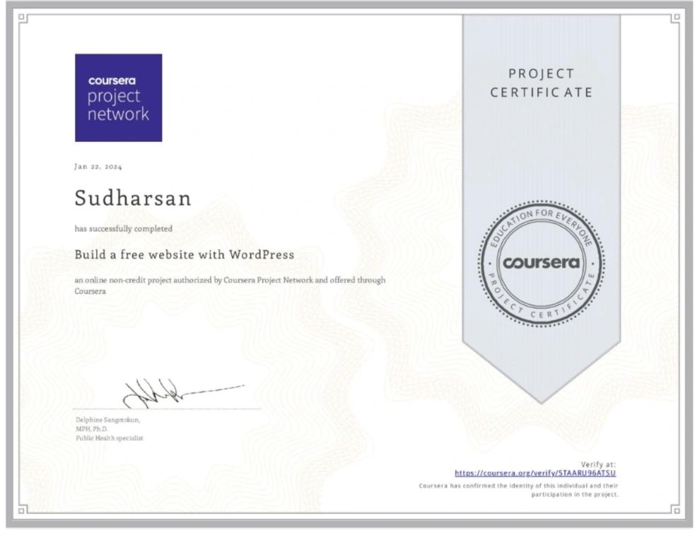 SUDHARSAN R CSE on LinkedIn: iam thrilled to announce that ,I have ... SUDHARSAN R CSE on LinkedIn: iam thrilled to announce that ,I have ...