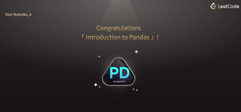 Malavika A on LinkedIn: #pandas #leetcode #datascience #python # ... Malavika A on LinkedIn: #pandas #leetcode #datascience #python # ...
