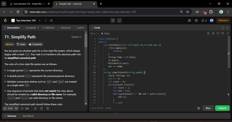Manav Saini on LinkedIn: #100daysofcode #leetcode #cpp #unixfilesystem ... Manav Saini on LinkedIn: #100daysofcode #leetcode #cpp #unixfilesystem ...