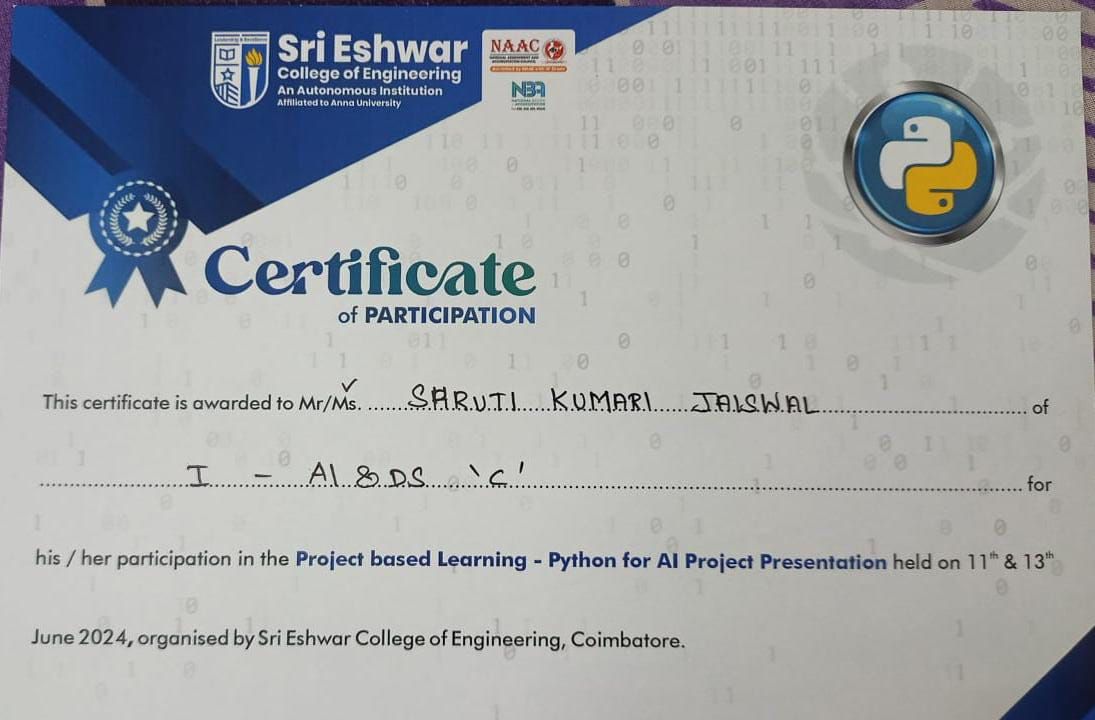 shruti jaiswal on LinkedIn: #python #artificialintelligence #ai # ... shruti jaiswal on LinkedIn: #python #artificialintelligence #ai # ...