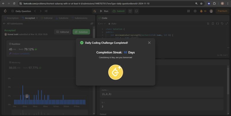 Komal Joshi on LinkedIn: #leetcodestreakchallenge #codingchallenge # ... Komal Joshi on LinkedIn: #leetcodestreakchallenge #codingchallenge # ...