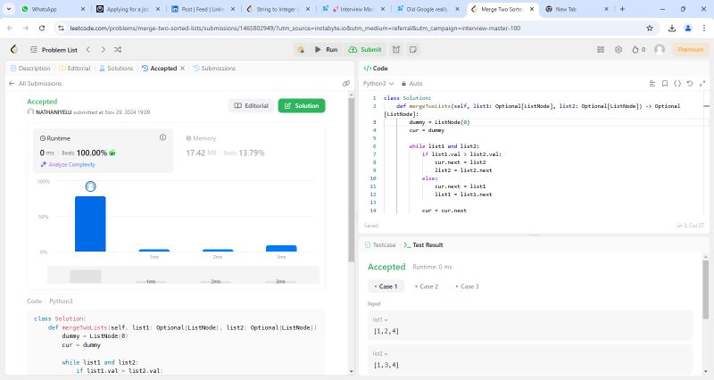 Nathaniyelu Injamuri on LinkedIn: #leetcode #dsa #codingpractice # ... Nathaniyelu Injamuri on LinkedIn: #leetcode #dsa #codingpractice # ...