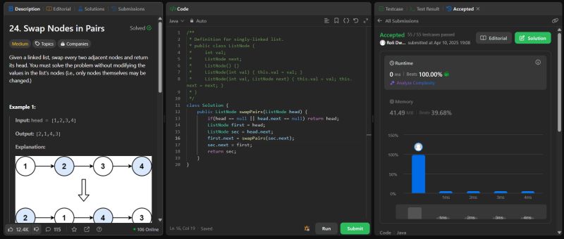 #day_27 #30_days_of_codes #dsa #linked_list #daily_coding… | Roli Dwivedi #day_27 #30_days_of_codes #dsa #linked_list #daily_coding… | Roli Dwivedi