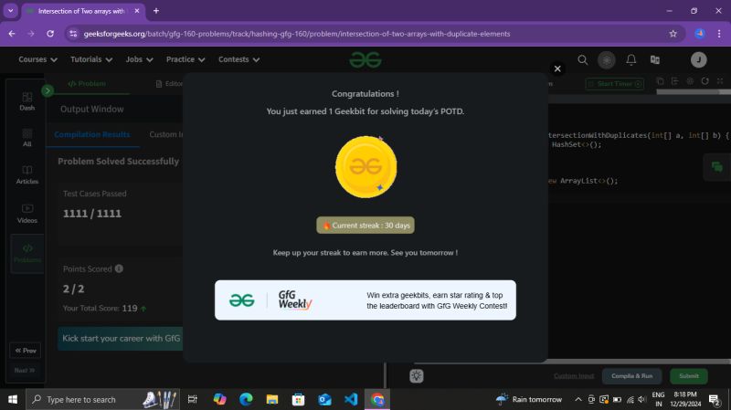 Jebilo Denisha J on LinkedIn: #160dayschallenge #geeksforgeeks # ... Jebilo Denisha J on LinkedIn: #160dayschallenge #geeksforgeeks # ...